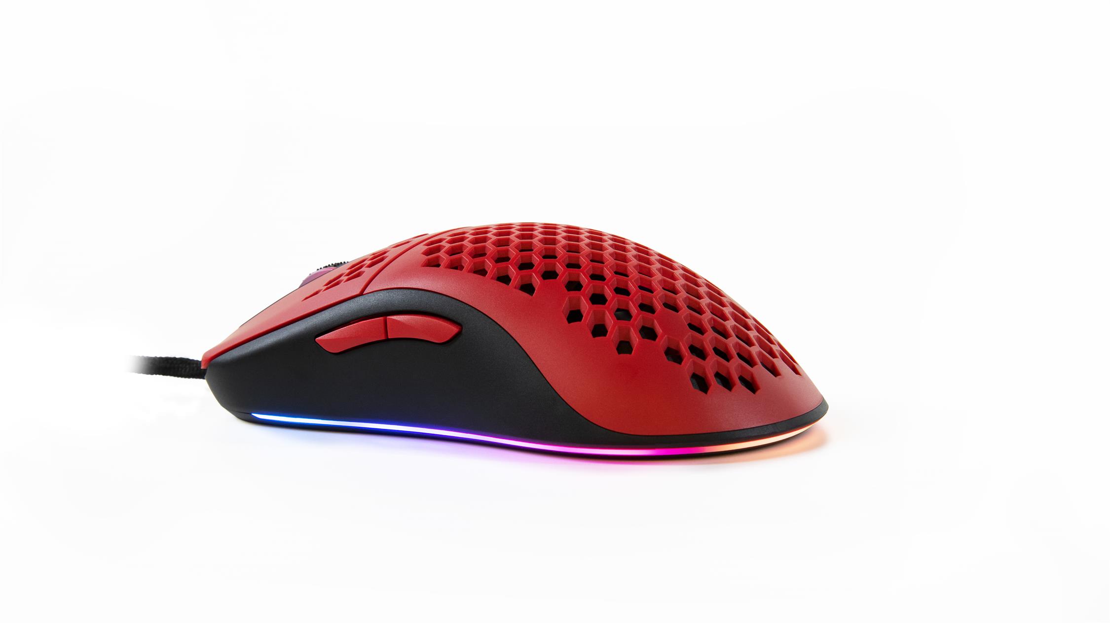 Arozzi Favo Ultra Light Gamingmouse - Black / Red